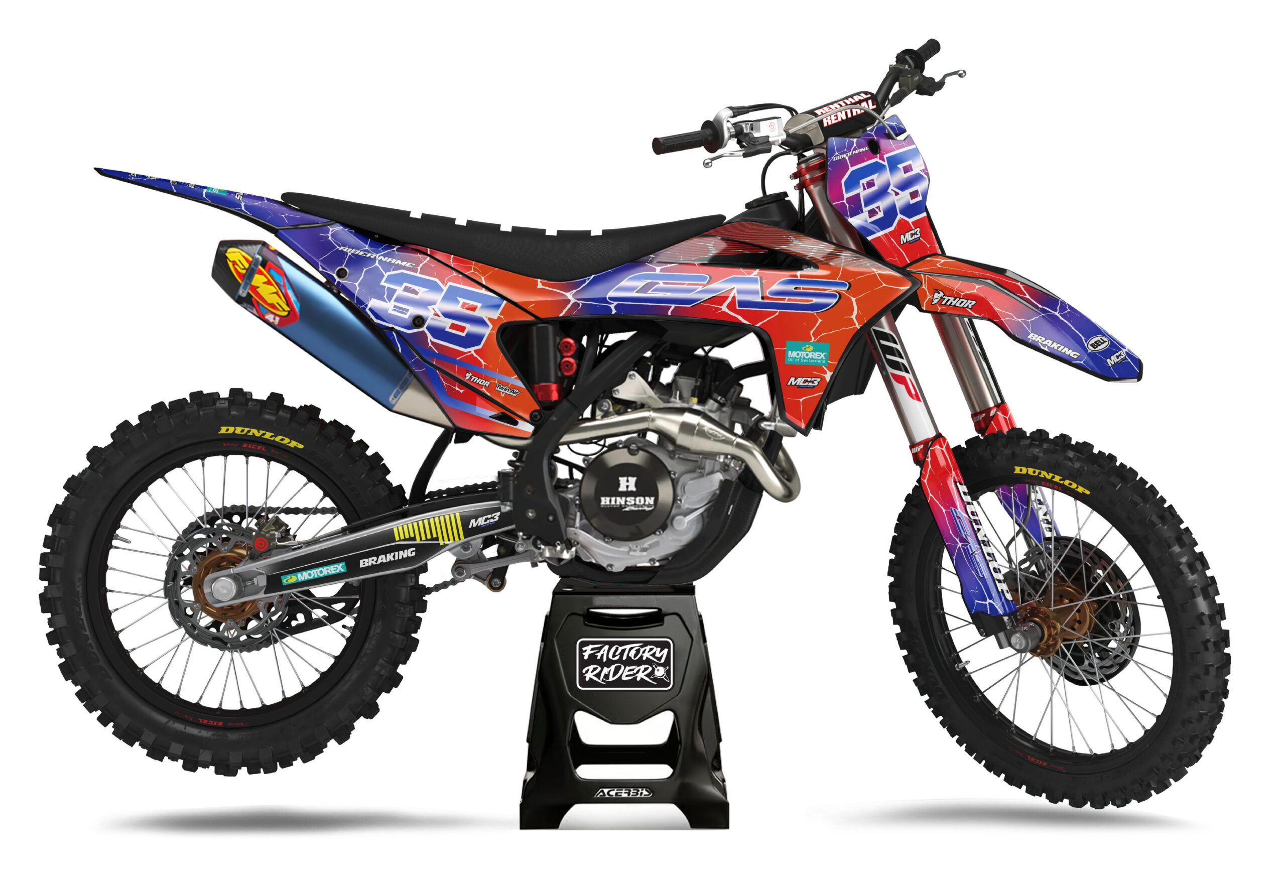 Color Storm – factory Rider