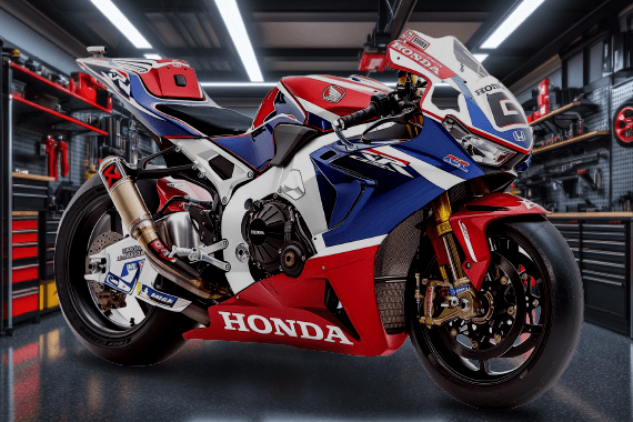 Honda street bike sample – factory Rider